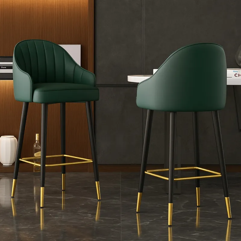 SILLA BAR FRYDE DE COLOR VERDE